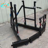 China Ladder Shape Curved LED Screen Truss Group Support Truss System for sale