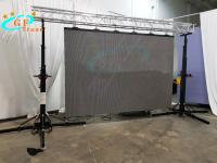 China Hang Audio And Lighting Crank Truss Stands With Outrigger 340kg Load Capacity for sale