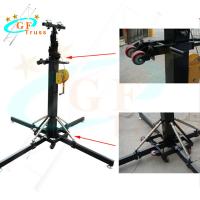 China Hang Audio And Lighting Crank Truss Stands With Outrigger 340kg Load Capacity for sale