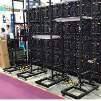 China Outdoor Event LED Screen Wall Ground Stacking System Support For Cabinets for sale