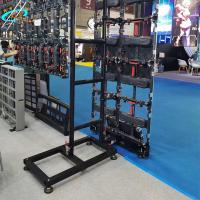 China 6061 Aluminum LED Screen Truss Wall Ground Stacking System Quick Ground Stack Install for sale