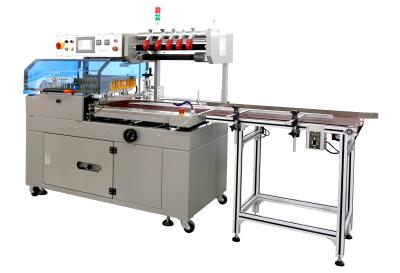 China 220V 2.2KW Heat Shrink Wrap Machine , L Type Sealer Machine Silver Color for sale