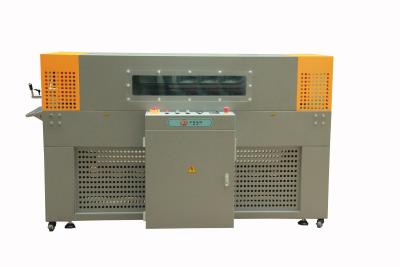 China 380V 15KW Automatic Heat Shrink Machine View Window Hot Wind Shrinking for sale