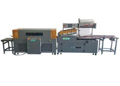 China 200 Degree L Type Sealer Machine Shrink Sleeve Heat Tunnel POF PE Film for sale