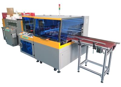 China POF PVC PP PET Film Carton Box Wrapping Machine For Mobile Phone Box for sale
