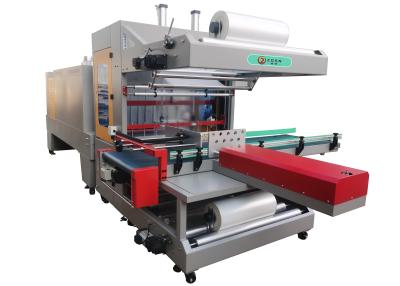 China PE POF PVC Film Sealing And Shrink Packaging Machine Fully Automatic For Jars for sale