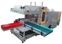 China POF PE Film Shrink Wrap Machine PLC Program Control For Glass Bottle for sale