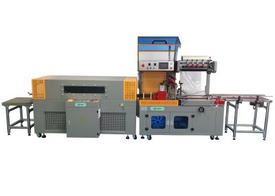 China 18KW Four Sides Sealing Heat Seal Shrink Tunnel With POF Film for sale