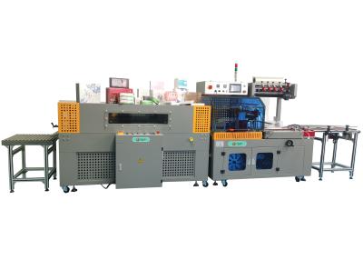 China 60Pcs/Min Multipurpose Heat Shrink Wrap Machine POF PVC PE Film for sale