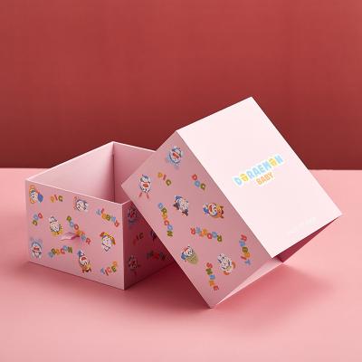 China AI PDF PSD Custom Printing Rigid Cardboard Box Lovely Gift Storage Cardboard Box for sale