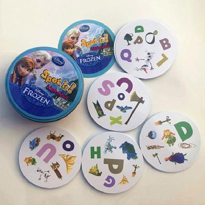 China Silk Screen Printing Custom Flash Card CMYK 4 Color Printing English Sight Words for sale