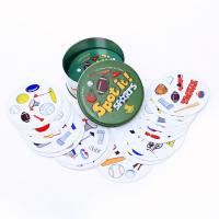 China Silk Screen Printing Custom Flash Card CMYK 4 Color Printing English Sight Words for sale