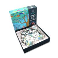 China Kids Montessori Educational Toys Custom Jigsaw Puzzles Wooden World Map Jigsaw Puzzle for sale