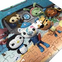 China Full Color Custom Printed Funny Floor Jigsaw Puzzle For Age 3 Kids for sale