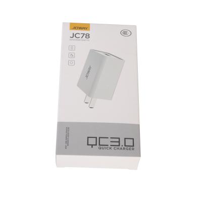 China Charging Head Folding Carton Box C1S C2S Art Paper Folding Box for sale