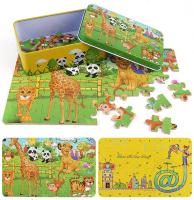 China 3D Wooden Eco Friendly Custom Jigsaw Puzzles Cartoon Children Jigsaw Puzzle for sale