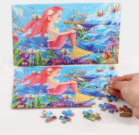 China 3D Wooden Eco Friendly Custom Jigsaw Puzzles Cartoon Children Jigsaw Puzzle for sale