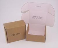 China Kraft Paper Mailer Shipping Box ISO9001 Custom Printed Gift Box for sale