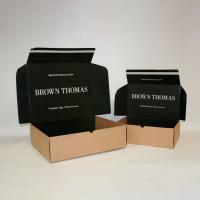 China Kraft Paper Mailer Shipping Box ISO9001 Custom Printed Gift Box for sale
