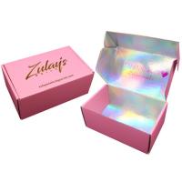 China Laser Custom Mailer Shipping Box CMYK Color Card Board Shoe Boxes for sale