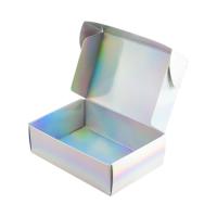 China Laser Custom Mailer Shipping Box CMYK Color Card Board Shoe Boxes for sale