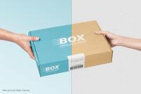 China Silk Screen Printing Mailing Shoe Box Custom Printing Express Gift Box for sale