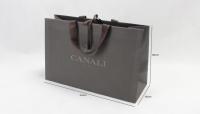 China Silk Screen Printing Personalized Paper Bags Formal Wear Suit Luxury Paper Bags for sale