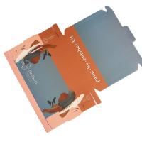 China Hot Stamping Foil Corrugated Mailer Boxes Coloured Cardboard Gift Boxes OEM for sale