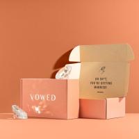 China Full Color Single View Mailer Shipping Box Digital Printing Cardboard Paper Box for sale