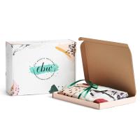 China Full Color Single View Mailer Shipping Box Digital Printing Cardboard Paper Box for sale