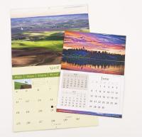 China Officeworks 2024 Desk Calendar Printing Custom Sewing Binding for sale