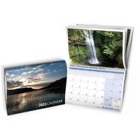 China Officeworks 2024 Desk Calendar Printing Custom Sewing Binding for sale