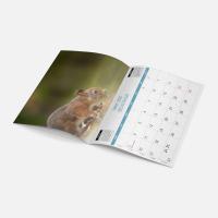 China Custom Made Calendar 2024 Printing Flip Desk Table for sale