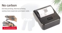 China 80mm Portable Thermal Printer with Bluetooth for Android Handheld POS System 203DPI 70mm/s for sale