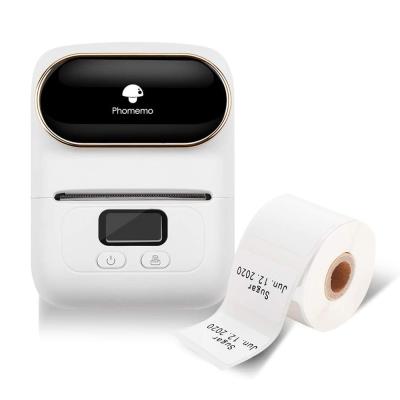China Phomemo M110 Thermal POS Label Printer 203dpi Resolution USB Bluetooth Portable Sticker Printer for sale