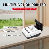 China 80mm Portable Thermal Printer Wireless Bluetooth 203DPI for Ticket Receipts for sale