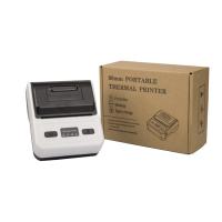China 80mm Mobile Bluetooth Thermal Receipt Printer 203DPI Handheld Wireless 70mm/s for sale