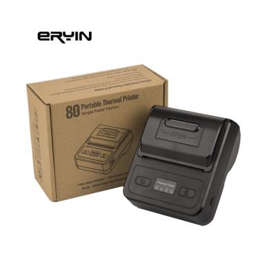 China 80mm Wireless Portable Handheld Thermal Barcode Printer 203DPI USB Bluetooth for sale