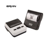 China 80mm Thermal Mini Portable Printer 203DPI ESC POS Barcode Receipt Printer USB Bluetooth for sale