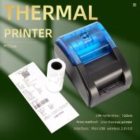 China 80mm Desktop USB Thermal Printer 203DPI 70mm/s POS80D for Receipt Barcode for sale
