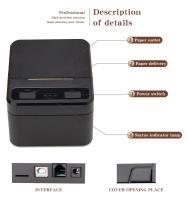 China Mini Handheld Portable Thermal Printer 58mm 90mm/s for Android POS Device for sale