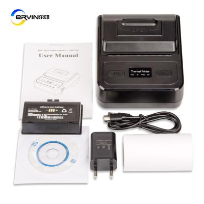 China 80mm Bluetooth Thermal Receipt Printer 203DPI Portable POS Printer for Android iOS for sale