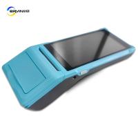 China Mini Printer Pda Q2 Fingerprint Barcode Scanner with 2000mAh 7.4V Rechargeable Battery for sale