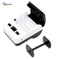 China Bluetooth Thermal Receipt Printer 80mm 203DPI Line Printing Mobile Waybill Printer for sale