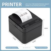 China 58mm Wireless Bluetooth Thermal Printer 90mm/s Receipt Barcode ESC/POS for sale