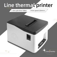 China Desktop 58mm Thermal Receipt Printer 220mm/s Bluetooth USB ESC/POS Auto Cutter for sale