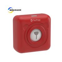 China 203dpi 58mm Thermal Mini Label Printer Peripage Mobile Pocket Sticker Printer 160g for sale