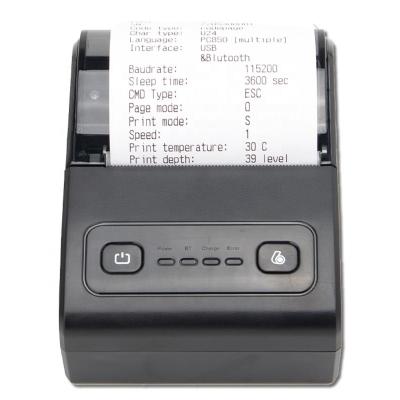 China Portable 58mm Thermal Receipt Printer 2inch Mini Printer for Customized Panel Printing for sale