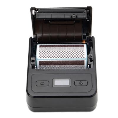 China Portable Thermal Label Printer with High Speed USB Power and 80mm Maximum Roll Diameter for sale