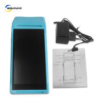 China Handheld Android POS Terminal with 58mm Thermal Printer and 5000mAh Battery for sale